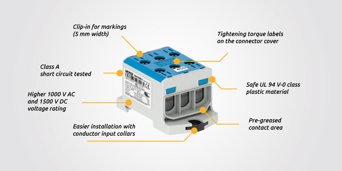 Universal terminal blocks - Morek Main